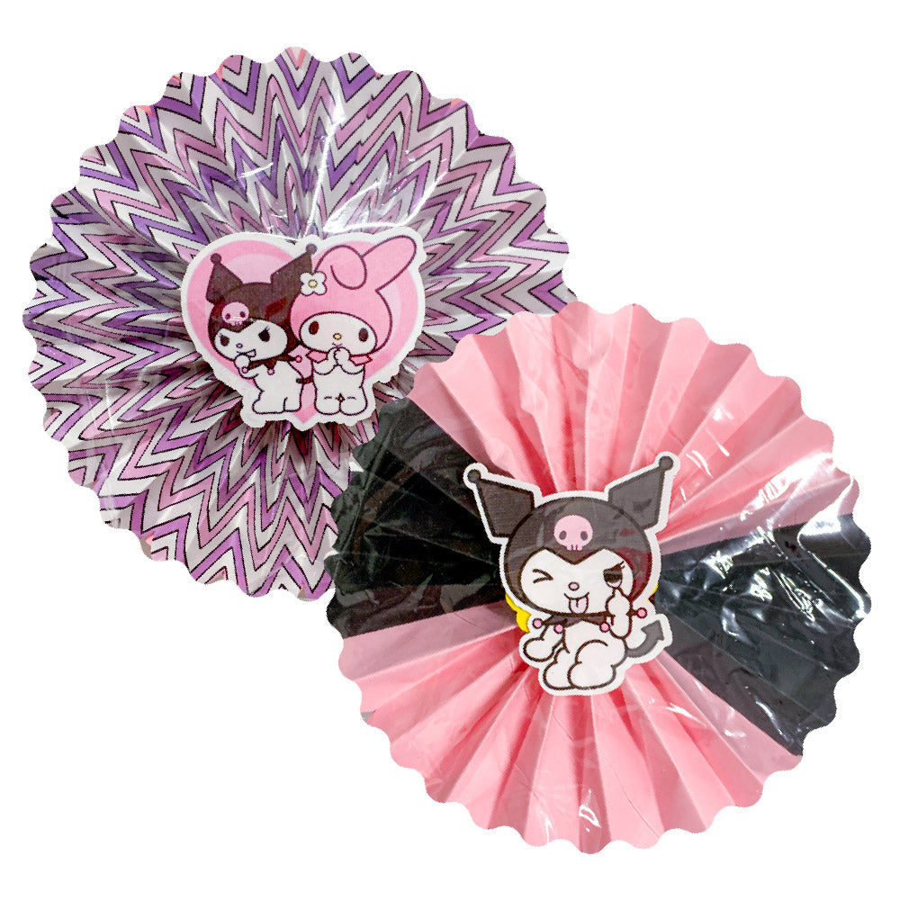 Abanicos Pequeño Kuromi x 2 und - Fiestas y celebraciones | Confetti ...