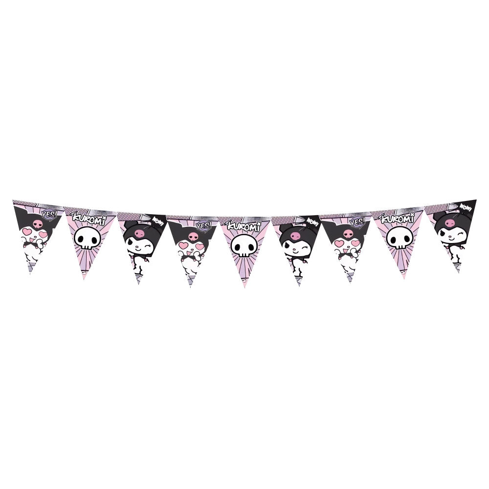 Banderin Kuromi - Fiestas Temáticas | Confetti – Confetti Colombia