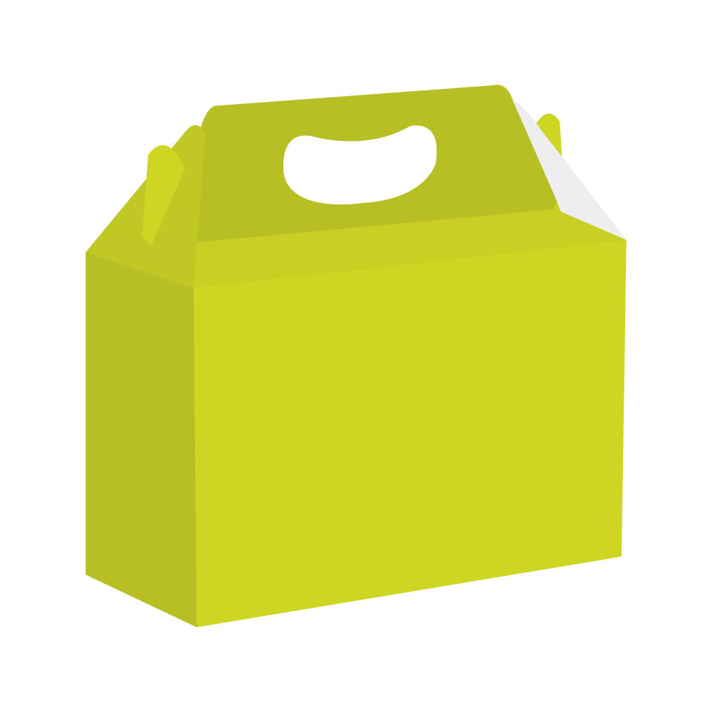 Cajas Sorpresas Verde Limón x 6 und | distribuidores de piñateria ...