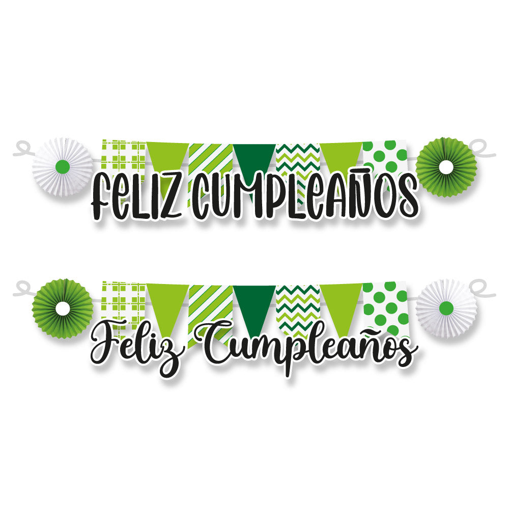 Mini Banderín Torta F.C Verde x 1 und | Productos para piñateria ...