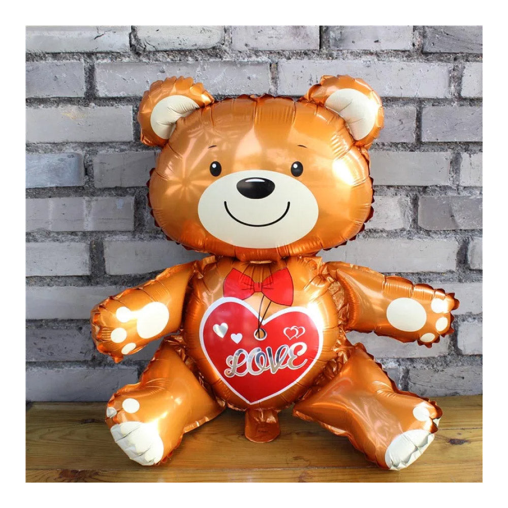 Oso Love Metalizado 3D x 1 und - Globos para decorar | Confetti ...