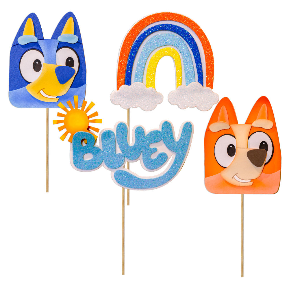 Decoracion Bluey x 4 und - fiestas temáticas infantiles | Confetti ...