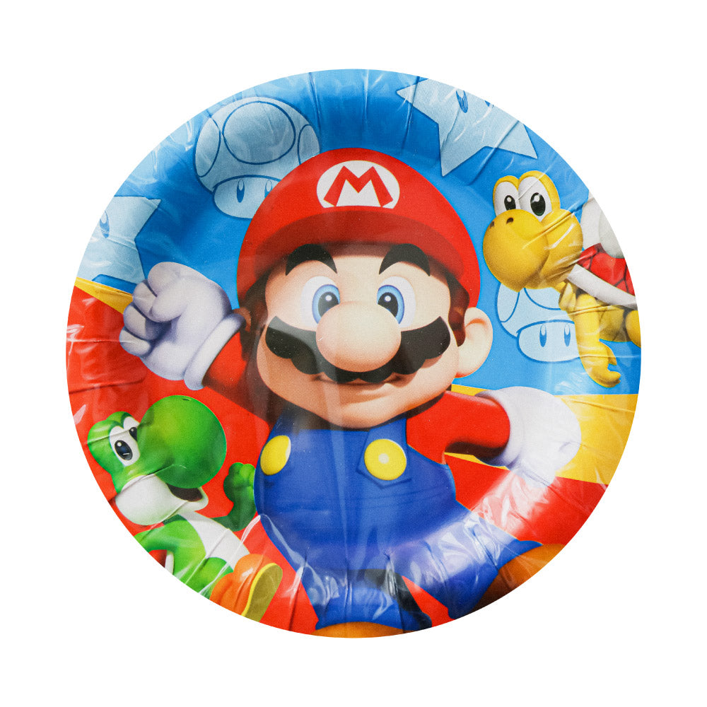 Plato 6" Mario Bros x 12 und - Productos para piñateria | Confetti ...
