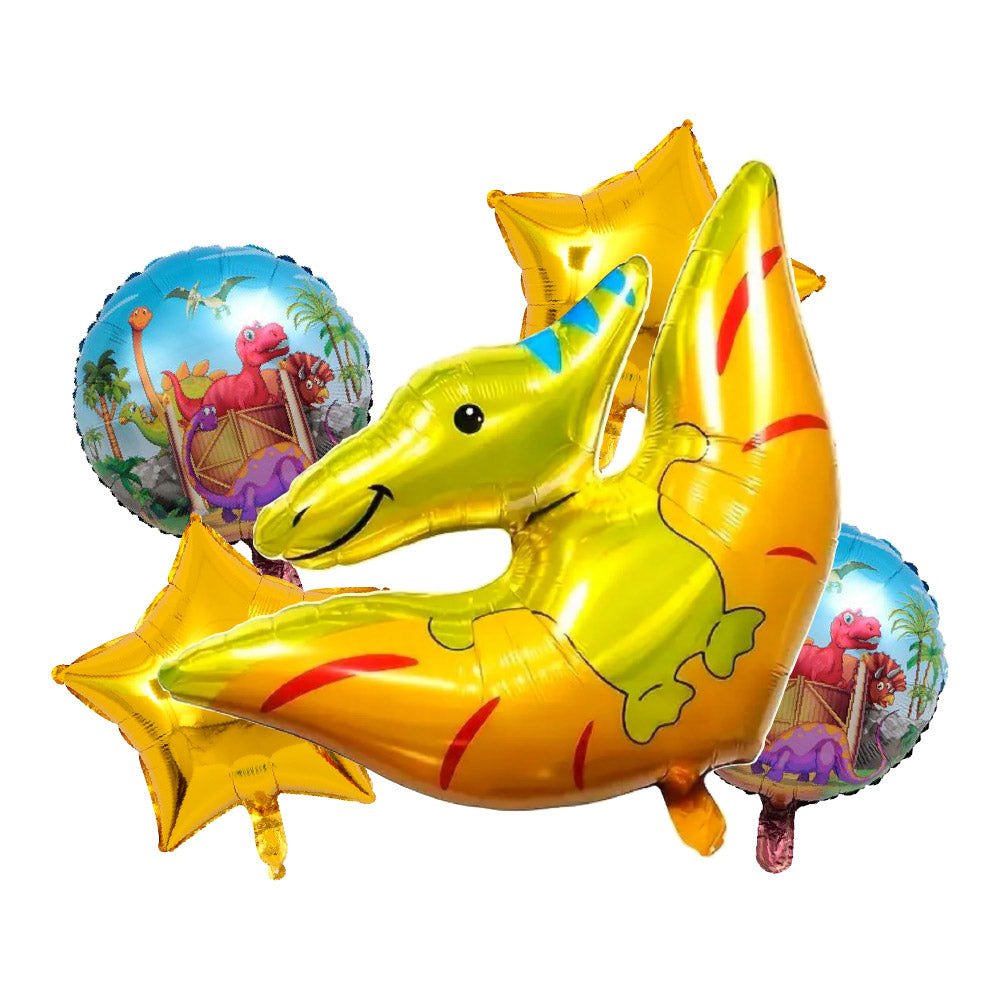 Kit Metalizado Pterodactilo x 5 und - artículos para fiestas | Confetti ...