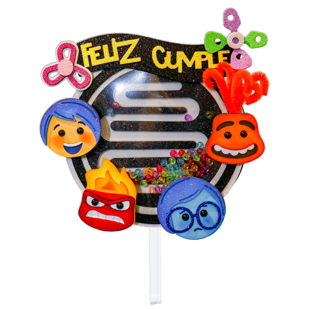 Topper F.C Intensamente x 1 und - Complementos para fiestas | Confetti ...