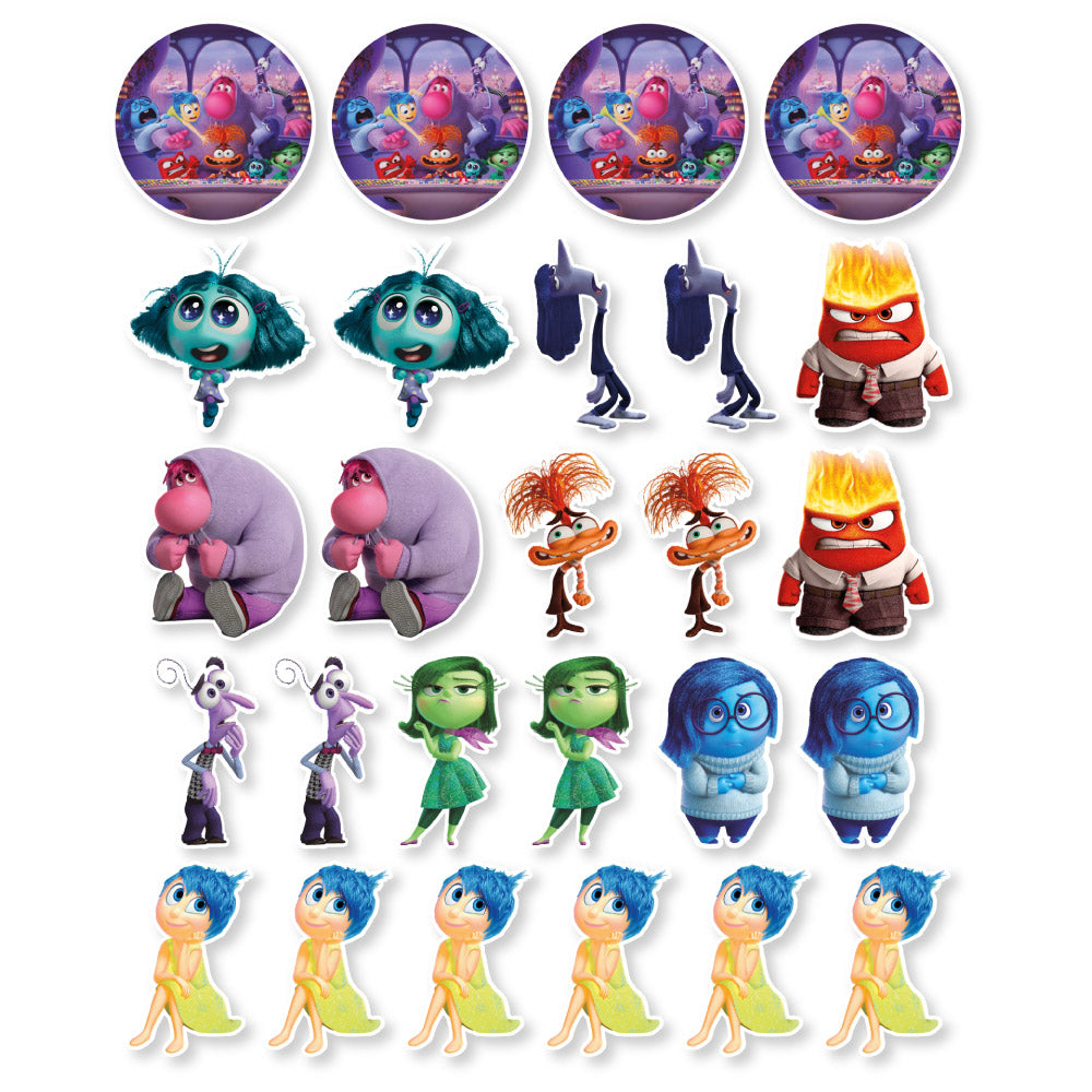 Sticker Intensamente Multiusos x 26 und - Fiestas tematicas | Confetti ...