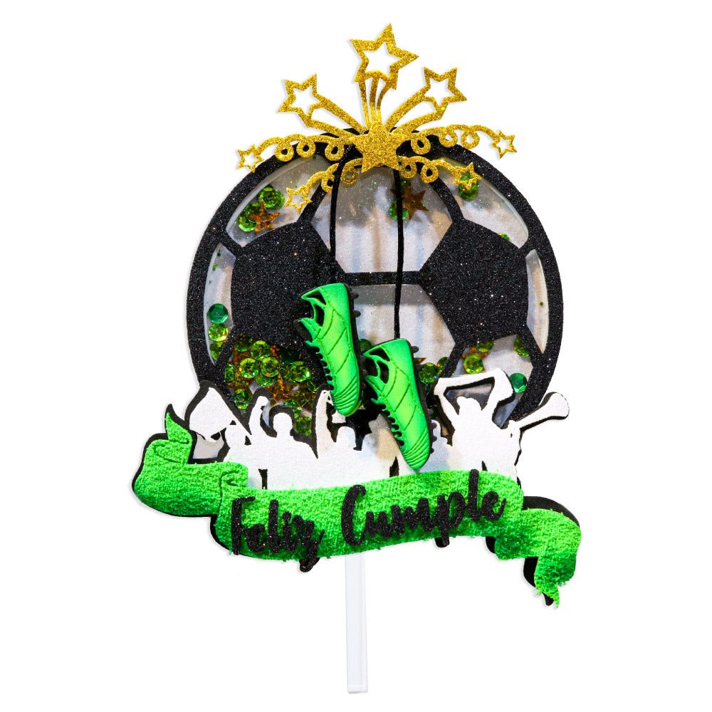 Topper F.C Futbol x 1 und - Decoración de niños | Confetti – Confetti ...