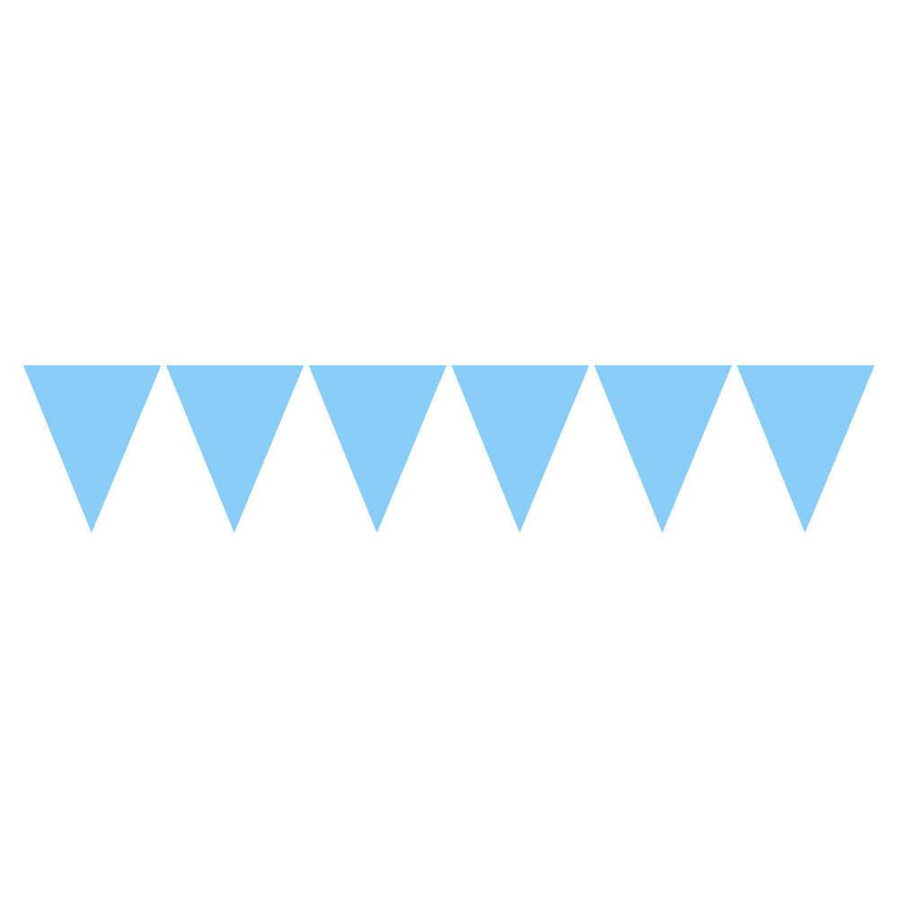 Banderin Azul Pastel x 1 und - Todo para fiestas | Confetti – Confetti ...